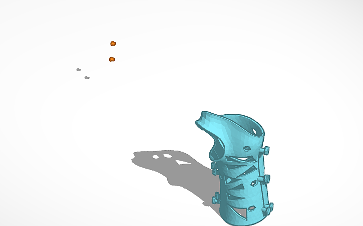 3D design Férula Dinámica - Tinkercad