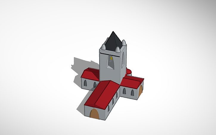 3D design church - Tinkercad