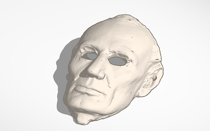 3D design Biden Mask - Tinkercad