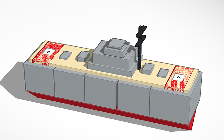 3D design KMS Bismarck | Tinkercad 3D design KMS Bismarck | Tinkercad
