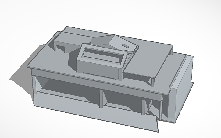 3D design copy of realistic garage - Tinkercad