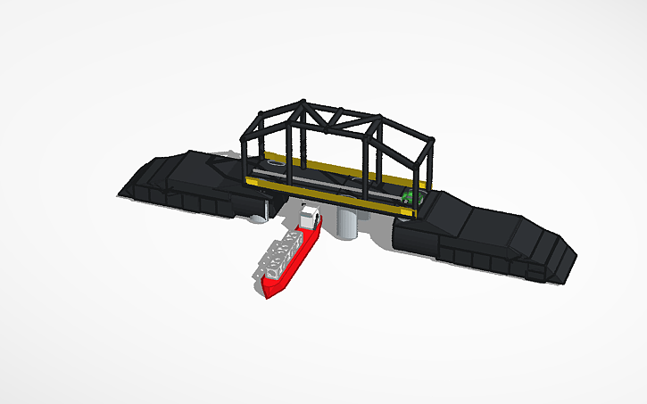 3D design bridge - Tinkercad