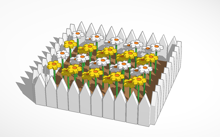 3D design Garden - Tinkercad