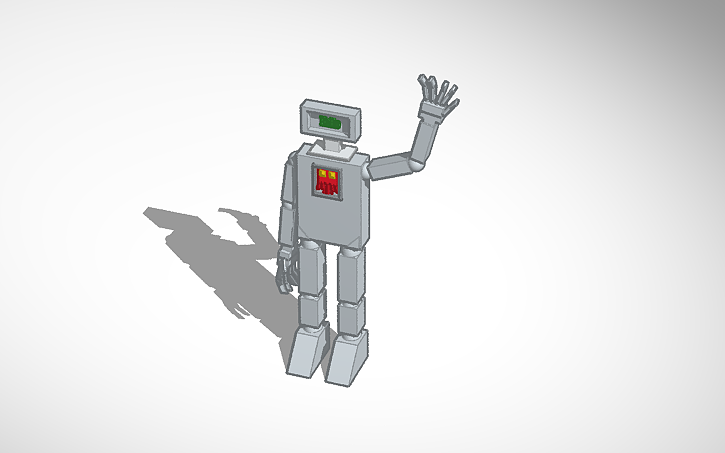 3D design Robo - Tinkercad
