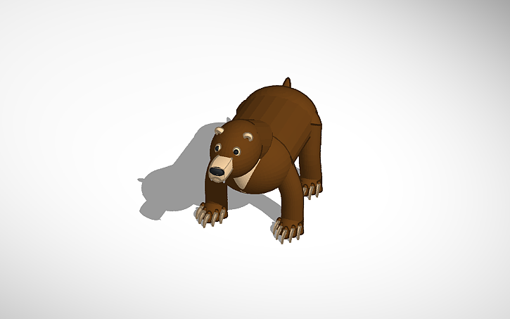 3D design Bear - Tinkercad