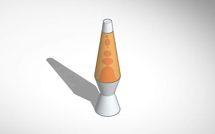 3D design Lava Lamp - Tinkercad