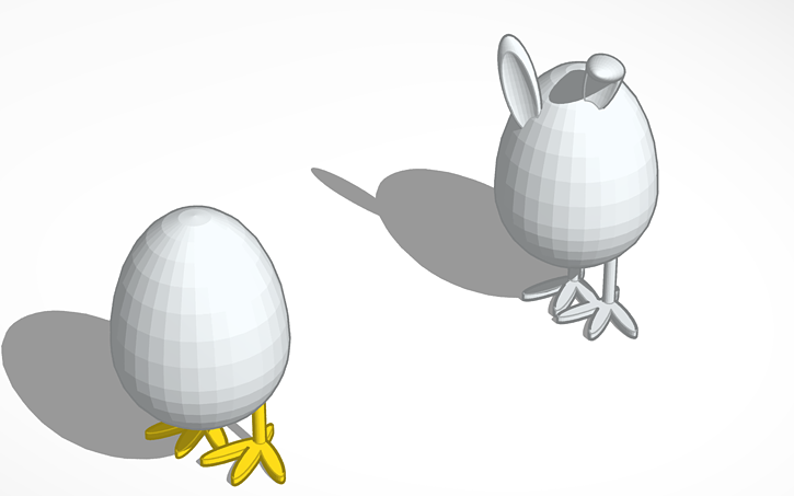3D design EGG PARTY! :) - Tinkercad