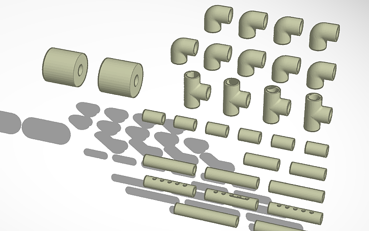 3D design SeaPerch ROV Parts - Tinkercad