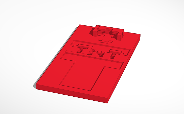 3D design Exploding Tnt (3d-printable) - Tinkercad