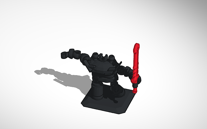 3D design black night - Tinkercad