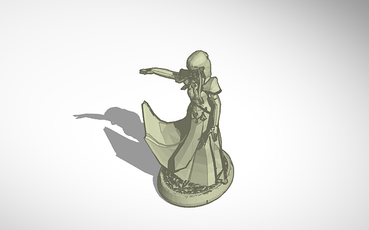 3D design Zelda - Tinkercad