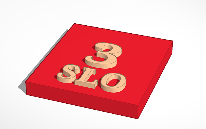 3D design MEDAL 3 - Tinkercad