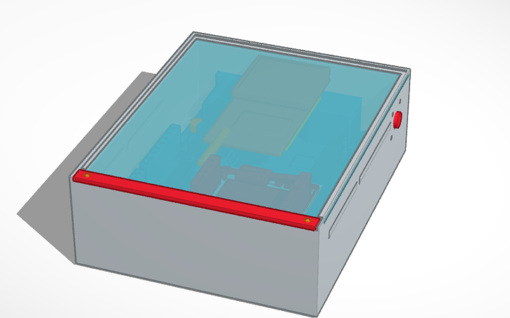 3d Design Arduino Uno R3 With Enclosed Case Sim 800l Gsm Module And Gps Module Tinkercad 3727
