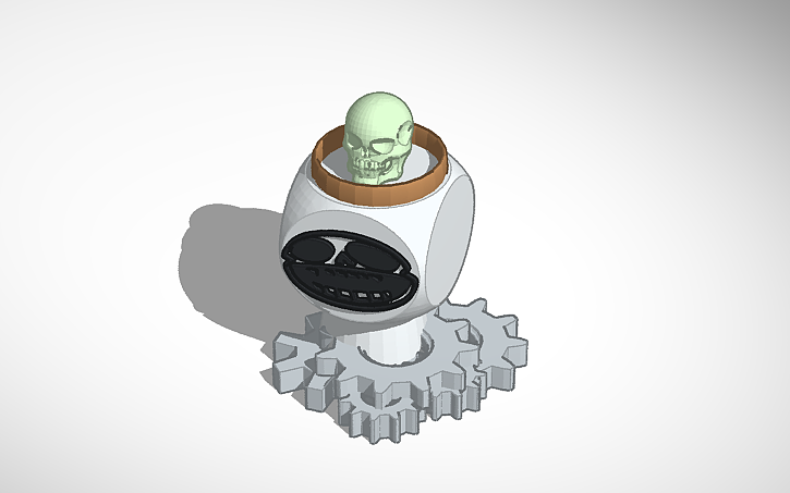 3D design Trophy of Death (sponsored by Gorillaz) - Tinkercad