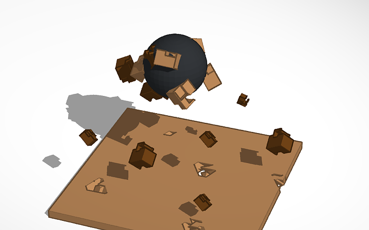 3D design Catastrophic Planetary Construction | Tinkercad