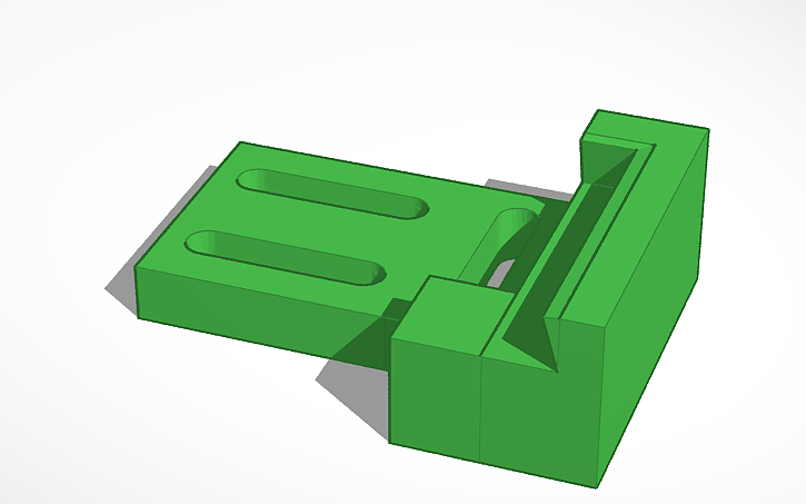 3D design EleksMaker CNC PCB Holder - Tinkercad