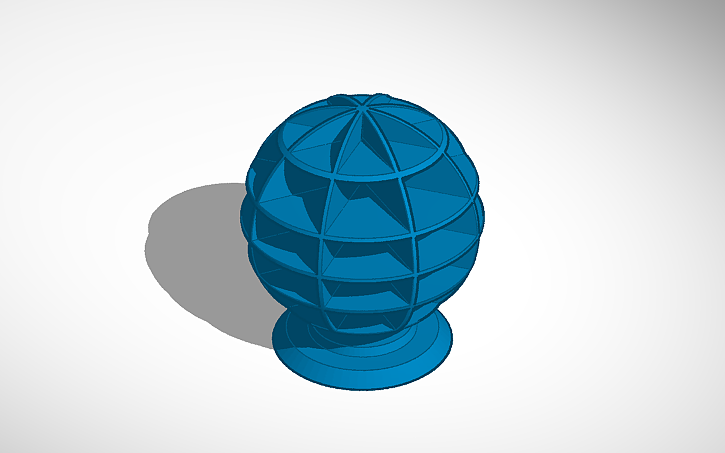 3D design Hologram Sphere Shelf | Tinkercad