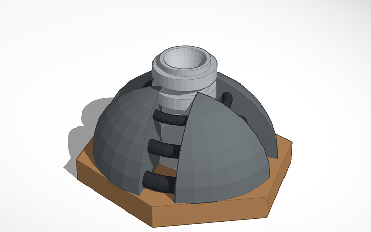 3D design Observatory - Tinkercad