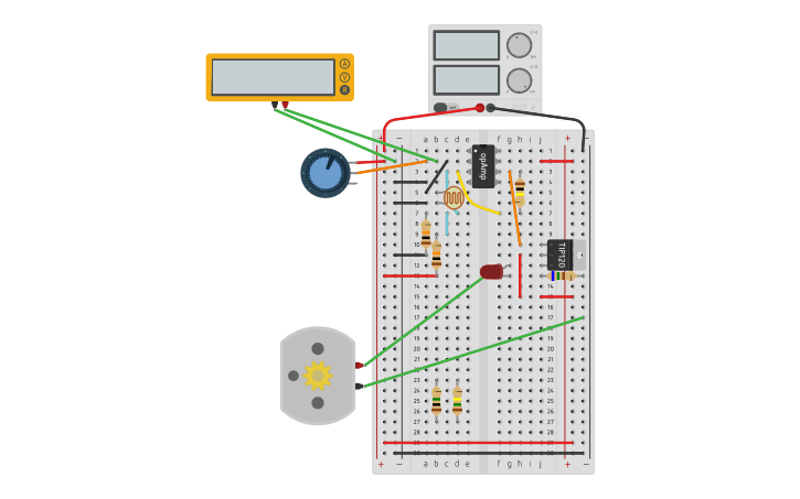 Circuit design Schmitt Trigger - Tinkercad