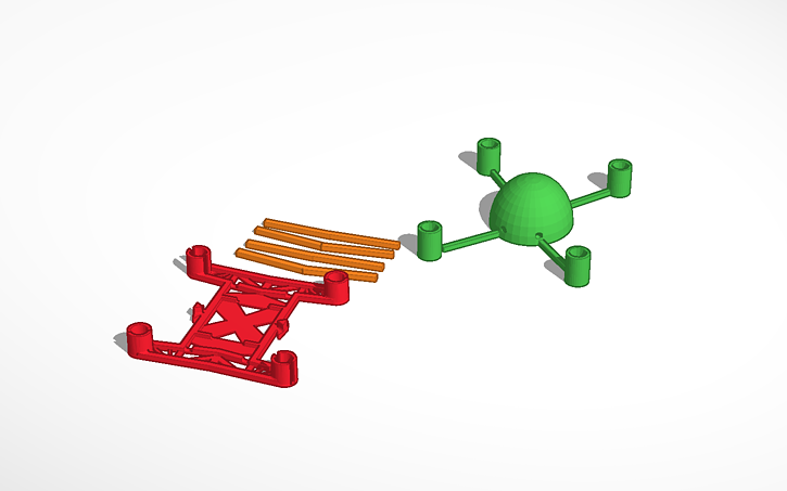 3D design Copy of silly drone pol g - Tinkercad