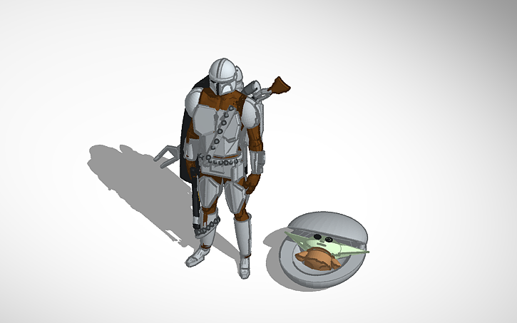 3D design Mandalorian Beskar Armor - Tinkercad