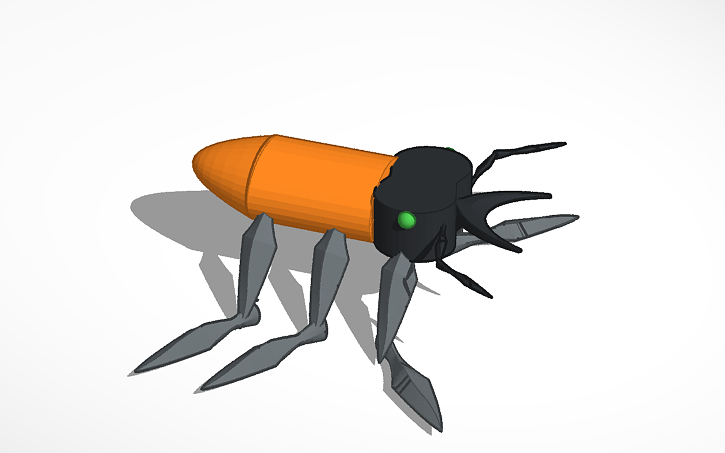 3D design Beetle - Tinkercad