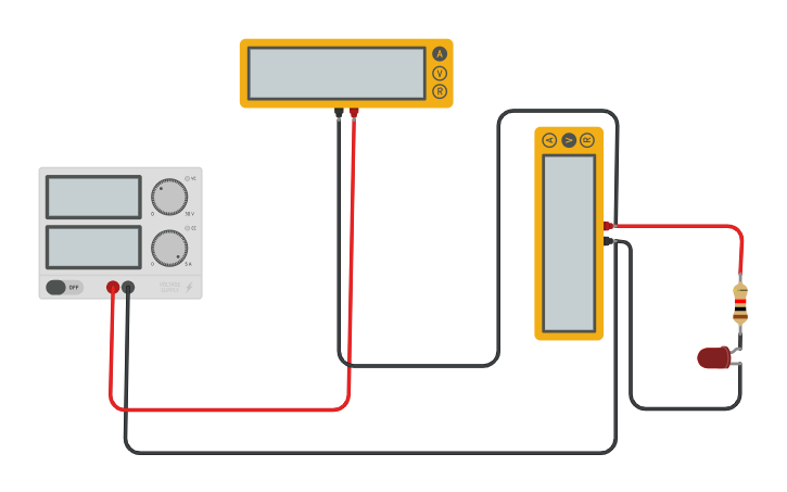 Circuit Design Volt Amper Tinkercad