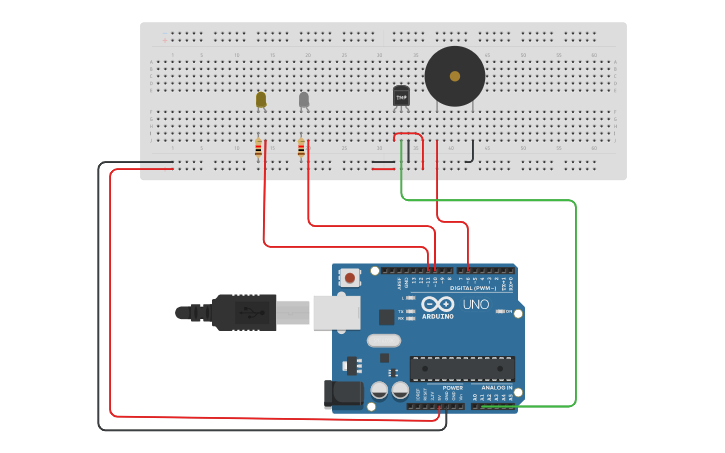 Circuit design Arduino Project - Tinkercad