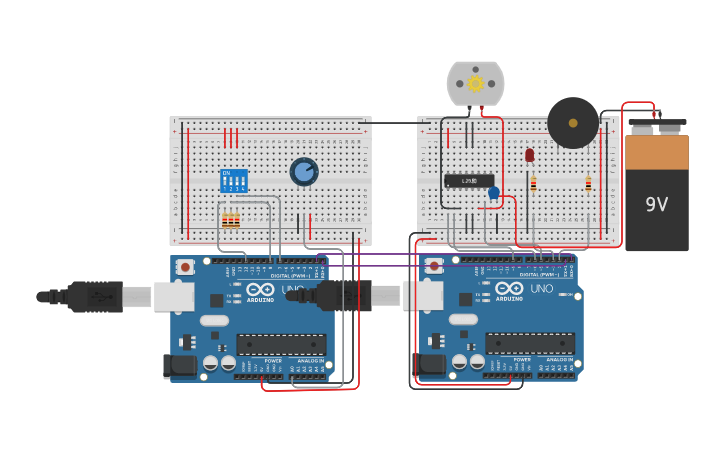 Circuit design DIASEN_MIDTERM_EXAM - Tinkercad