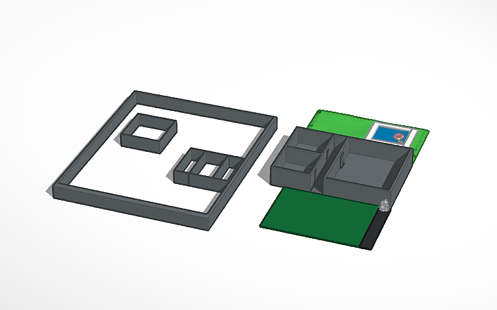 3d Design Floor Plan Design Tinkercad