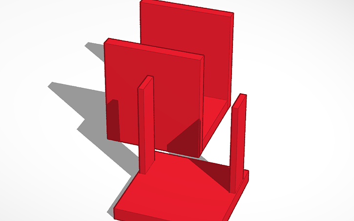 3D design barbie doll chair | Tinkercad