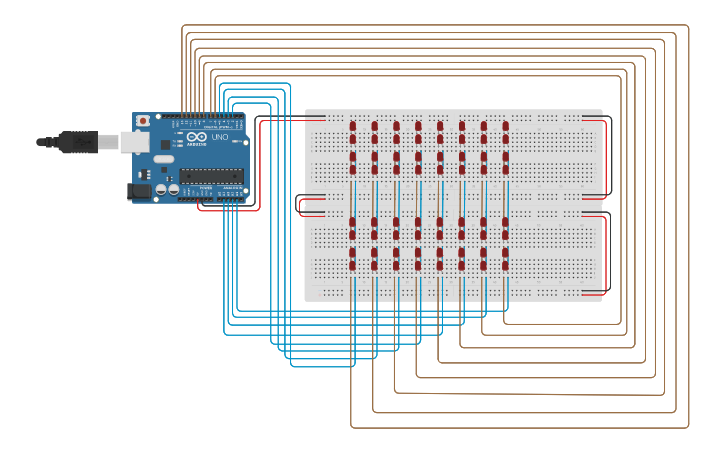Circuit design LAB 9 RGB Panel Hookup Guide | Tinkercad