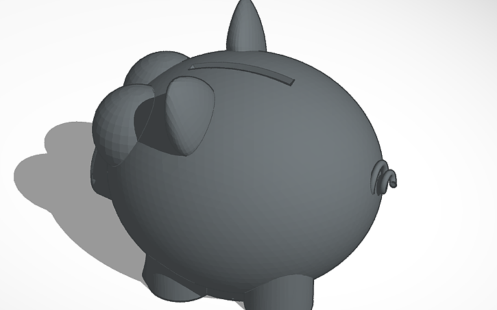 3D design Esti cohen pigbank - Tinkercad