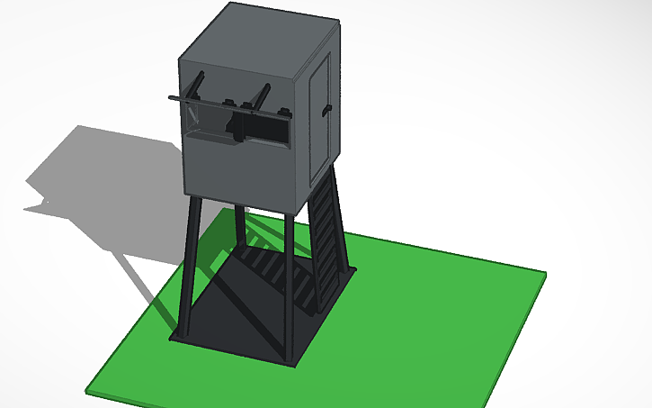 3D design Deer stand - Tinkercad