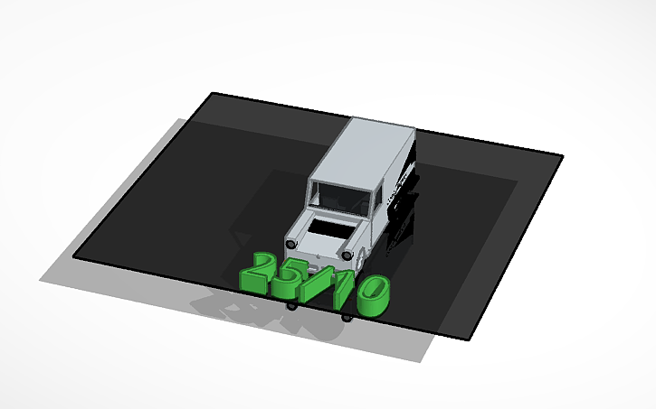 3D design Message to MASTER COPIER (2) - Tinkercad