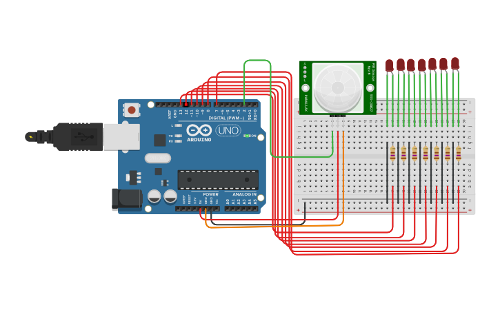 Circuit design Atividade final IOT - Tinkercad