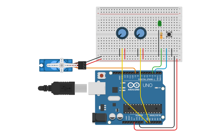Circuit design 7.1 MATLAB Communication - Tinkercad