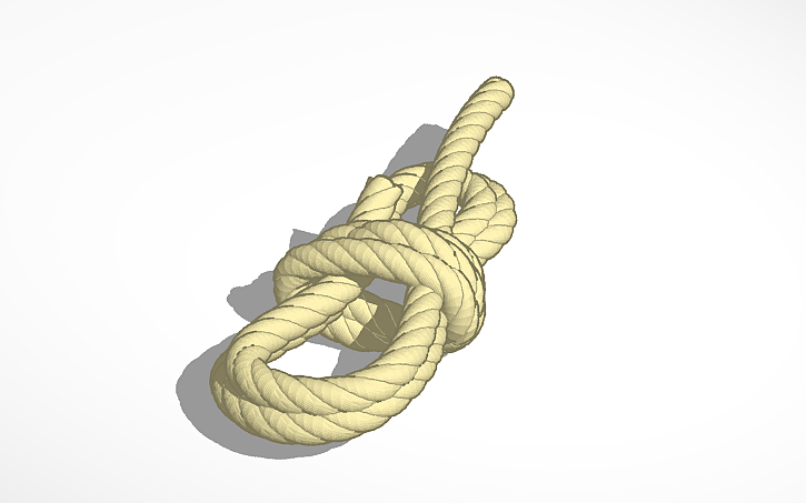 3D design Rope (alt) - Tinkercad