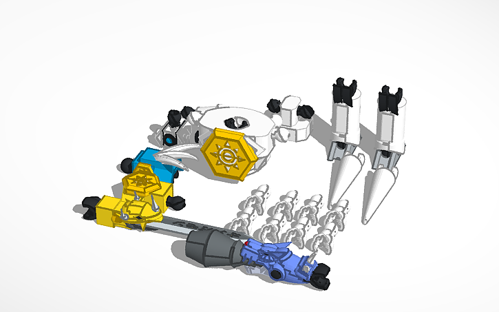 3D design Omnibot ready to print - Tinkercad