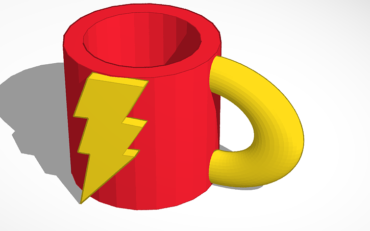 3D design SHAZAM! cup | Tinkercad