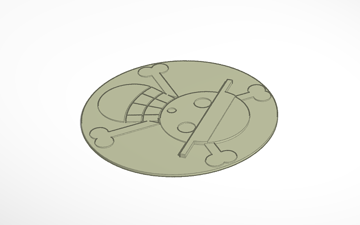 3D design one piece! - Tinkercad