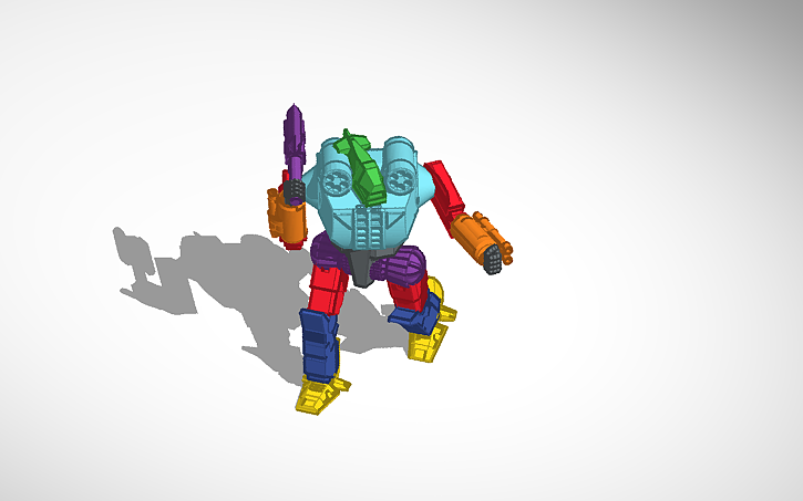 3D design Axman Battlemech Battletech | Tinkercad