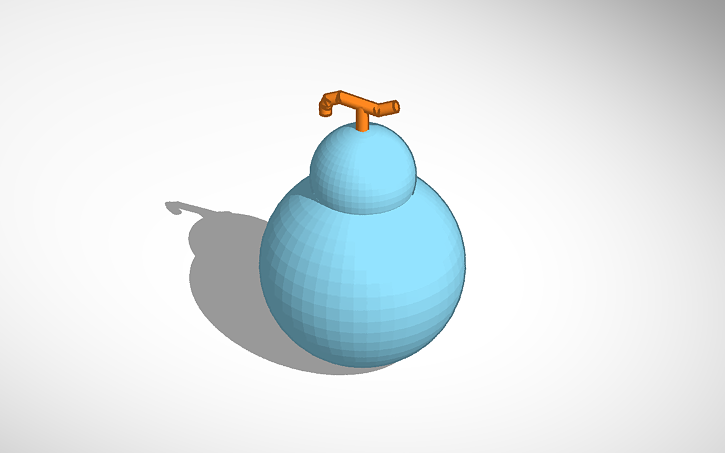 3D design Quake fruit (tastes like sound??) how do waves? - Tinkercad