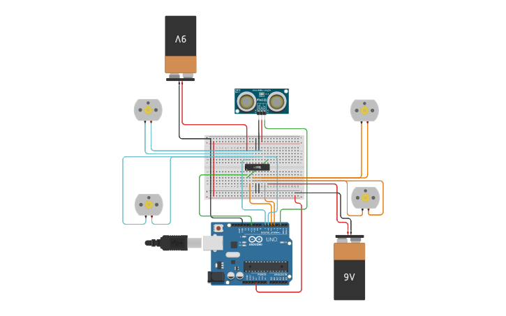 Circuit design Mini project - Tinkercad