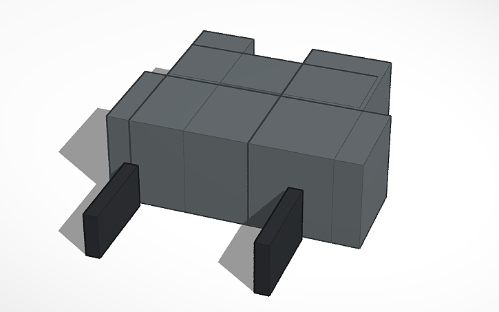 3D design Beta Template for Rocky BFDI - Tinkercad