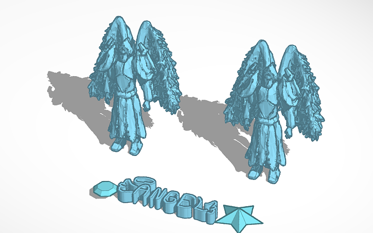3D design Angels - Tinkercad