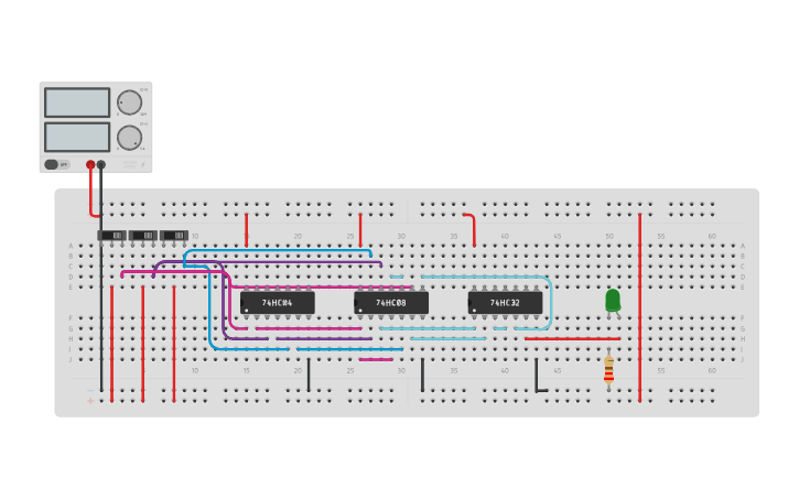 Circuit design AST 122 - REYES - BIT I-B - CIRCUIT NO.3 - Tinkercad