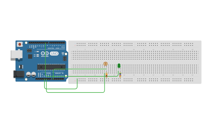 Light Sensor Photoresistor With Arduino In Tinkercad 52 Off