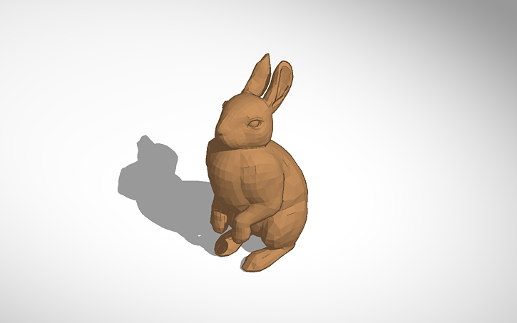 3D design BUNNY | Tinkercad