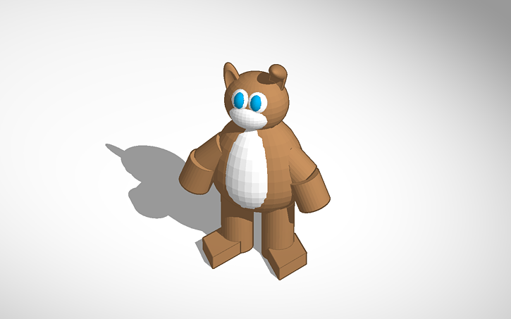 3D design TinkerCab Bear - Tinkercad